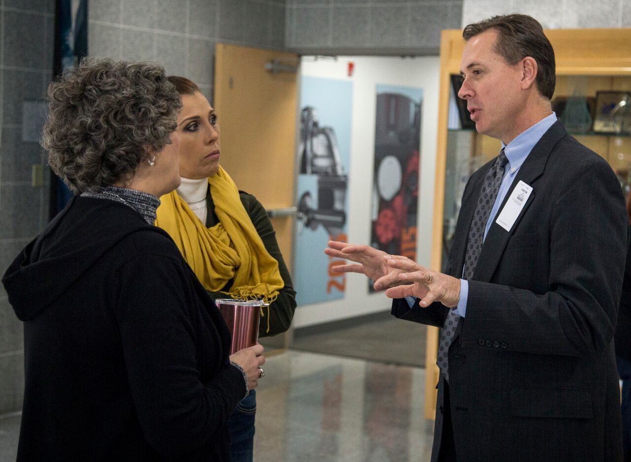 Virginia Delegate Leftwich Visits NMMA Member Volvo Penta in Chesapeake