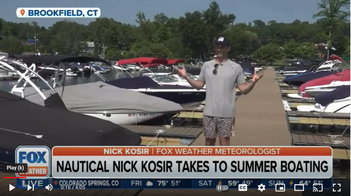 In the News: Fox Weather Joins Discover Boating for a Day on the Water